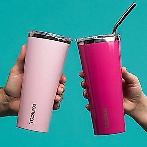 Corkcicle Vaso Aislado Botella de acero inoxidable/Thermos, Rose Quartz