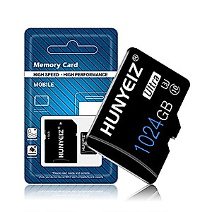 1TB Micro SD Cards 1024GB Memory Cards Class 10 High Speed Ultra Micro SDXC for Android Phones/PC/Computer/Camera