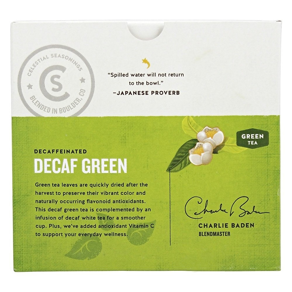 Celestial Seasonings Decaf Green Tea Bags - 40 ct