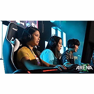 AKRacing Masters Series Max Gaming Chair with Wide Flat Seat, 400 Lbs Weight Limit, Rocker and Seat Height Adjustment Mechanisms - Indigo