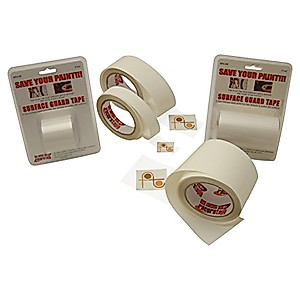 ISC Racers Tape HT2308 ISC Helicopter-OG Surface Guard Tape (8 mil Outdoor Grade): 2" x 30 ft., Transparent