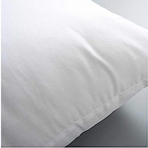 WHITEWRAP 20"x20" Set of 2 Throw Pillow Insert Decorative Polyester Filling Premium Hypoallergenic Sham Stuffer Square Couch - White