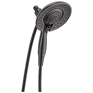DELTA FAUCET 58569-RB25-PK In2ition HSSH 2.5 GPM 5-Setting Combo, Water Flow, Venetian Bronze