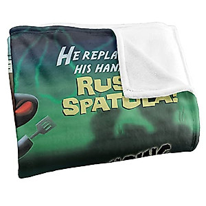 Spongebob Blanket, 36"x58" Hash Slinging Slasher Silky Touch Super Soft Throw Blanket
