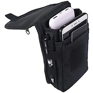 Cell Phone Pouch, Cell Phone Holsters for Men Belt, Multi-Purpose Phone Belt Pouch, Phone Case Tool Holder, Tactical Molle Phone Pouch Carrying Case, Men's Waist Pocket for Hiking & Rescue