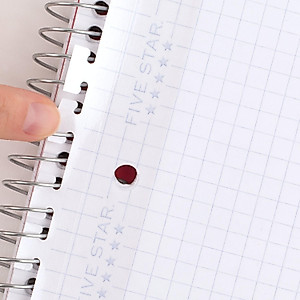 Five Star Insertable Loose Leaf Paper, 1 Pack, 3 Hole Punched, Reinforced Filler Paper, Graph Ruled Paper to Add and Rearrange Pages in Spiral Notebook, 11-1/2" x 8", 75 Sheets/Pack (17018)