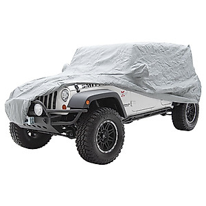 Smittybilt Full Climate Jeep Cover (Gray) - 835