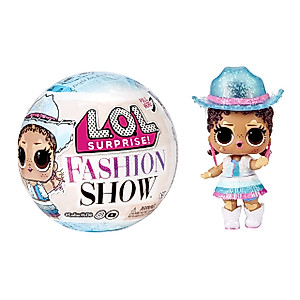 L.O.L. Surprise! Fashion Show Dolls in Paper Ball with 8 Surprises- Collectible Doll Including Stylish Accessories, Holiday Toy, Great Gift for Kids Girls Ages 4 5 6+ Years Old