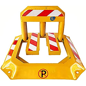 OUSIKA Parking Post, Parking Barrier, for Parking Lot Wheel Stop Stoppers,Car Ground Lock, Parking Space Lock, Parking Pile Parking Space Lock Parking