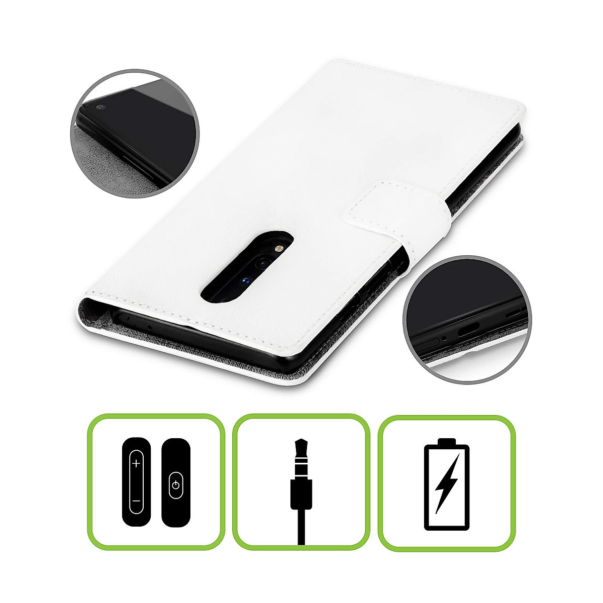 Head Case Designs Officially Licensed Christos Karapanos Black Phoenix Mythical Art Leather Book Wallet Case Cover Compatible with OnePlus Nord N20 5G