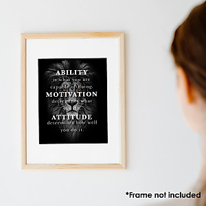 Motivational Wall Art - Inspirational Wall Art, Motivational Posters, Wall Art for Office, Motivational Posters For Office, Office Wall Art, Motivational Wall Decor, Business Wall Art, Animal Wall Art