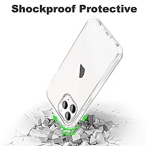 JJGoo Compatible with iPhone 11 Pro Case Clear, Transparent Soft Shockproof Protective Slim Thin Bumper Cover Phone Case- 5.8inch