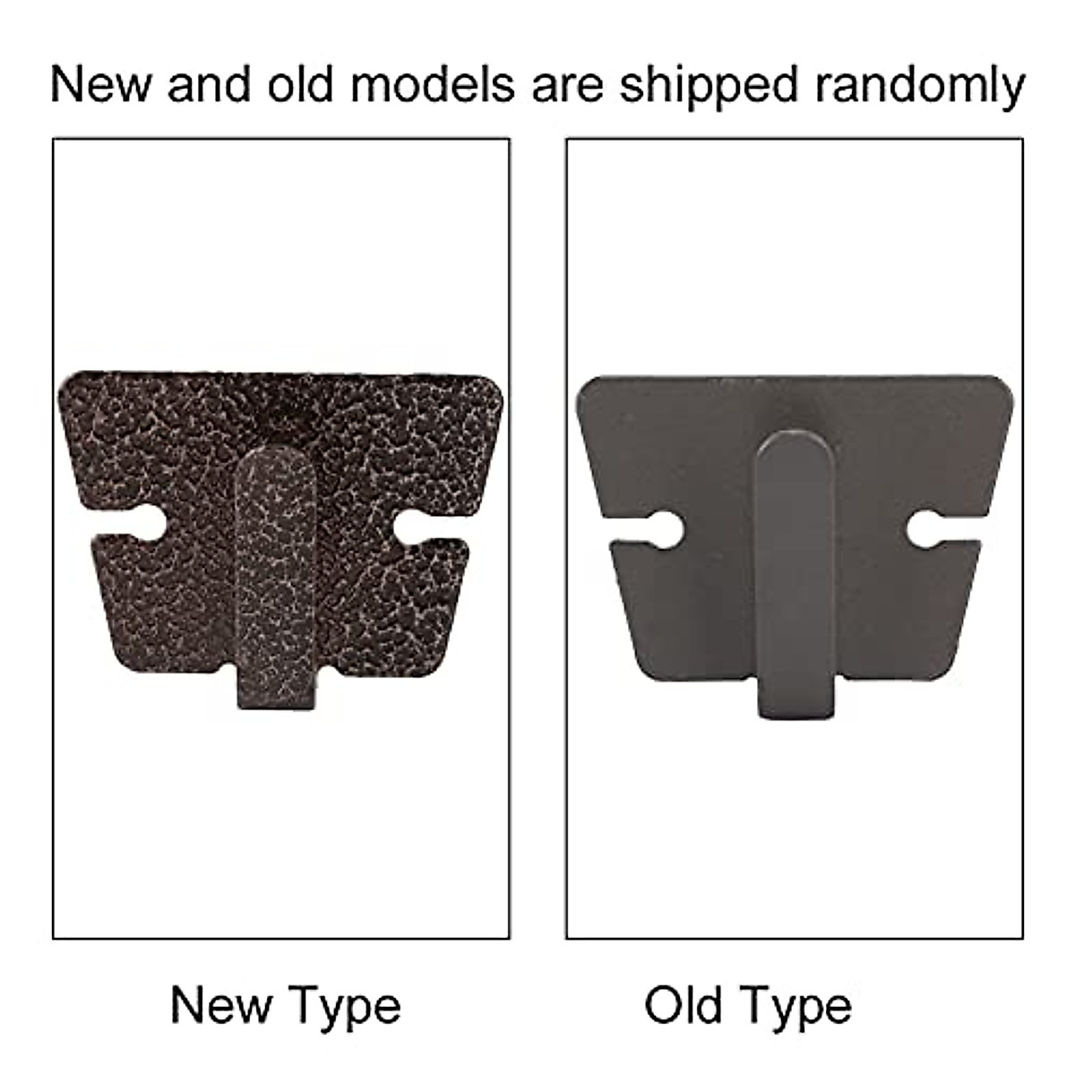 Xirfuni Walkie Back Clip, Handheld Mic Clamp Lightweight for IC-2720H IC-2820H