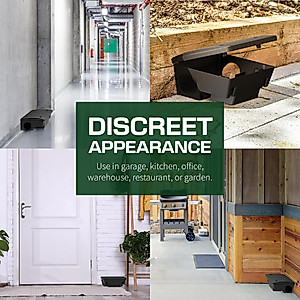 Rat & Mouse Bait Station - 2 Pack - Rat Bait Stations for Rats and Mice Outdoor/Indoor - Tamper Resistant - Child & Pet Safe Rodent Bait Station - Outside Traps for Mice - Bait Box Pest Control