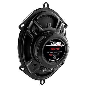DS18 G5.7Xi GEN-X 5x7 2-Way Coaxial Speakers 150 Watts Max Power 4-Ohm - Full Range Speaker with Dome Tweeter Great for Car Stereo Sound System - 2 Speakers
