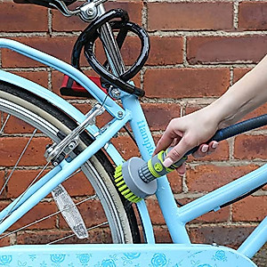 Masterpart Garden/Water Hose Outdoor Cleaning Brush Attachment - 3 Inch Brush