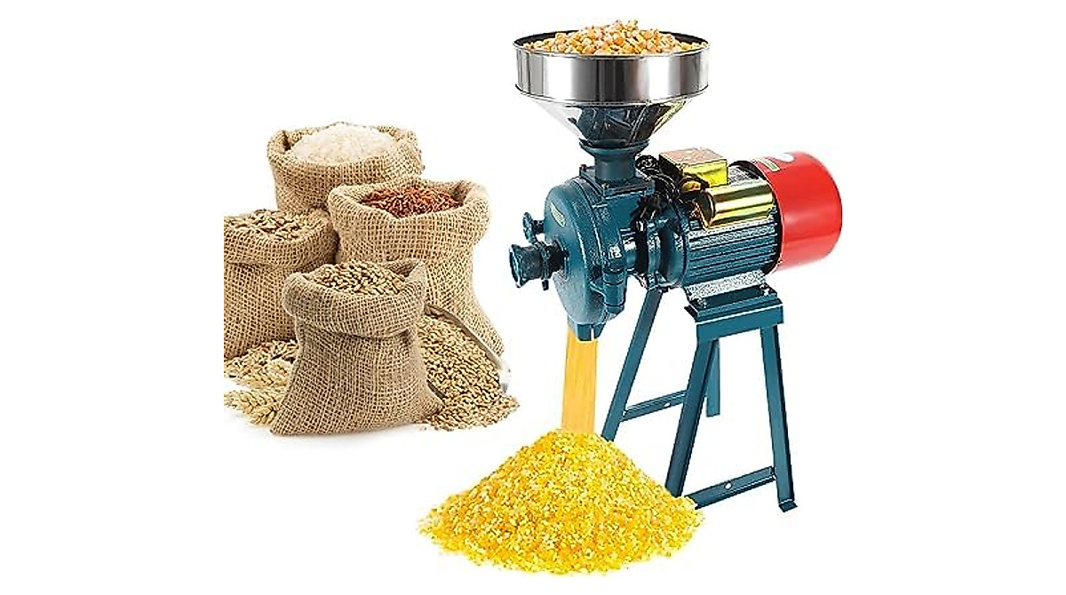 Commercial Electric Grain Grinder - High Efficiency Mill