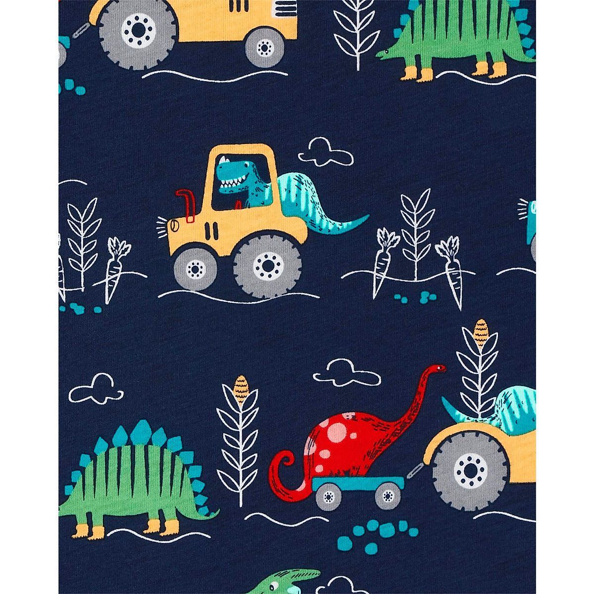 The Children's Place boys The Children's Place Baby and Toddler Short Sleeve Fashion Top Shirt, Allover Jungle/ Jungle Graphic/ Colorblock- 3 Pack, 3T US