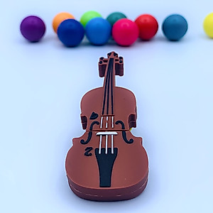 Fun Flash Drive - Cool USB Drive 16GB - Wedding USB - Violin USB Drive 16GB (Walnut Violin)