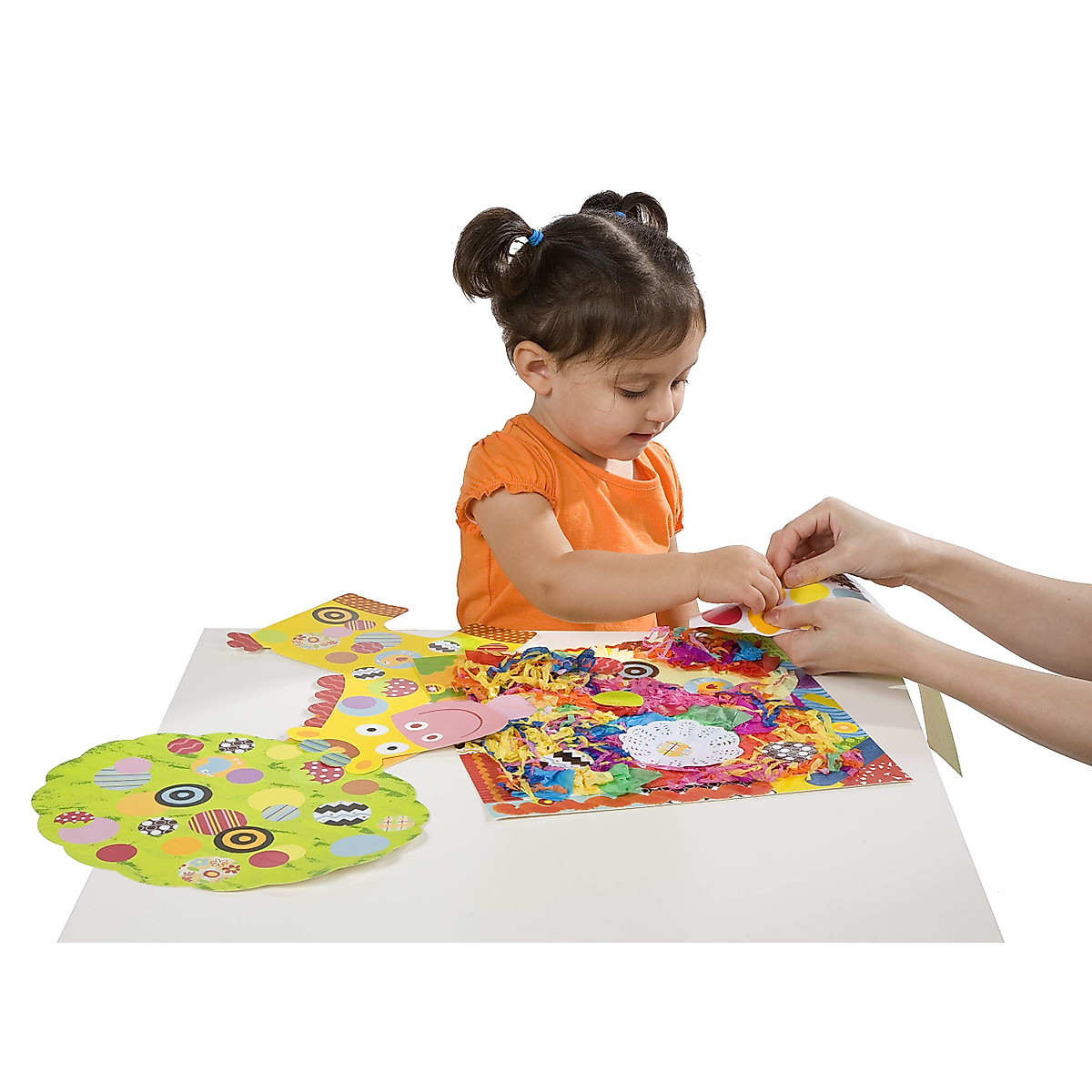 Alex Discover Tots Art Start Kids Art and Craft Activity, 6 Super Easy and Fun Art Crafts for Children, Kit for Children to be Creative and Use their Imagination, For Ages 2 and up