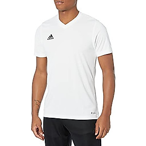 adidas Men's Entrada 22 Jersey, White, Small