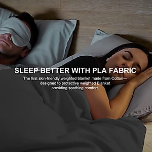 ZonLi 80''x87'' Dark Grey Duvet Cover, Oeko-tex Certified Cotton,King Size Removable Duvet Cover for Weighted Blanket