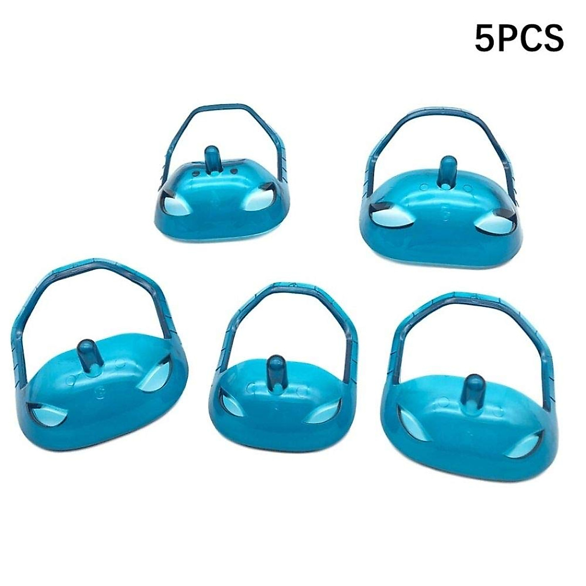 Sasha Square Goatee Shaper for Men, Beard Grooming Kit for Men, Barber Accessories, Beard Shaper for Men, Saves Time & Gives You Perfect Symmetric Beard (Blue)