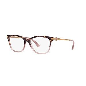 Coach HC6176 Prescription Eyewear Frames, Rose Tortoise Gradient/Demo Lens, 53 mm