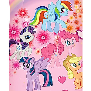 AOVCLKID Toddler Girls Princess Dress Little Kids Summer Print Casual Shirtdress (5-6X, Pink 18)