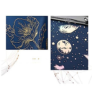 stores Clipboard Word Pad Hangable Design Clipboard Stationery Test Paper Clip Drawing Board Exam Pad Word Board File Clip (Color : E)