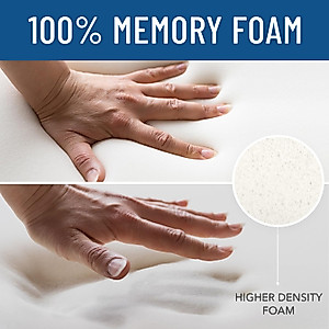 Everlasting Comfort Seat Cushion for Tailbone Pain Relief - Office Chair Cushion w/Premium ComfortFoam™ for All-Day Sitting Support - Coccyx, Sciatica Pain Relief Pillow for Desk Chair, Car Seat