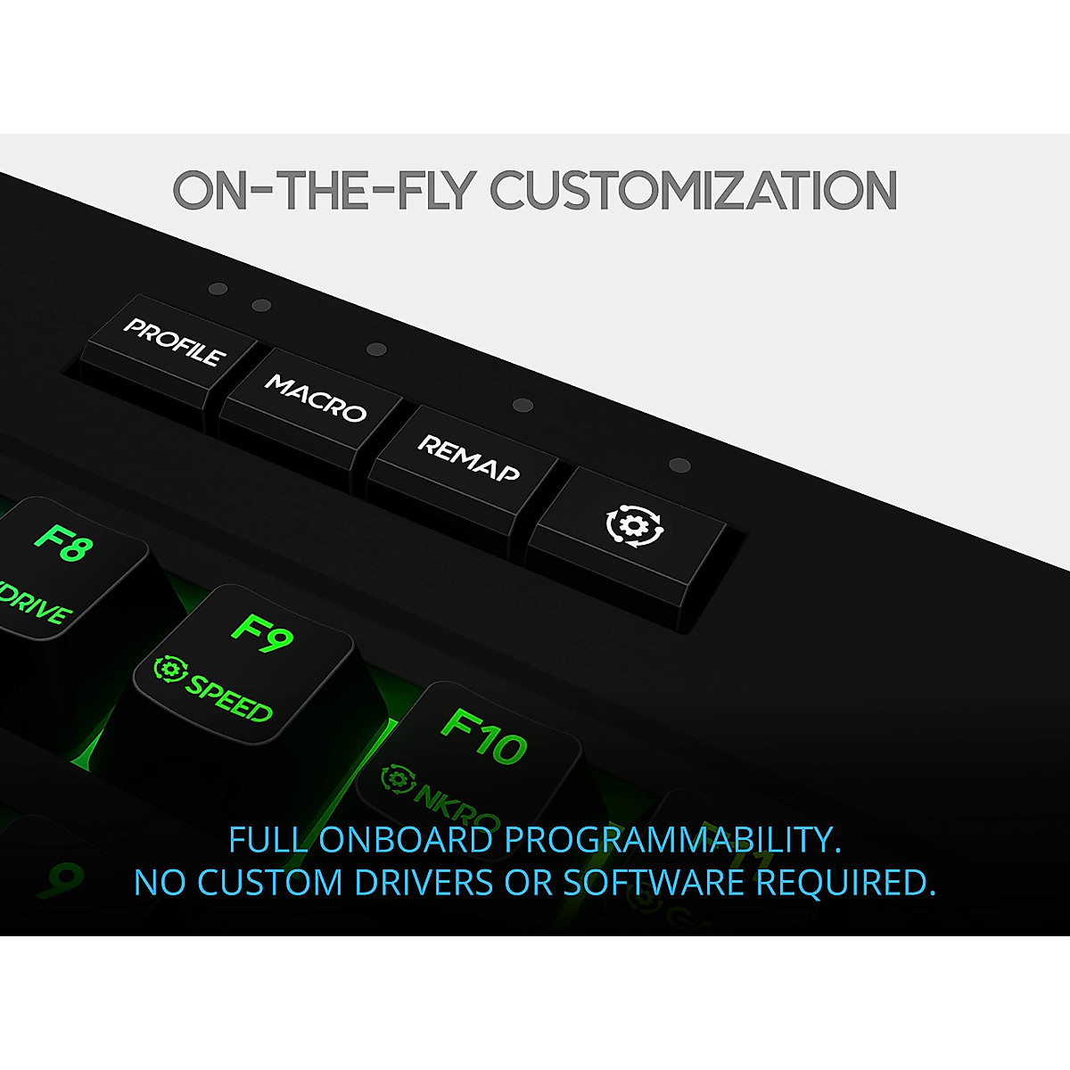 KINESIS Gaming Freestyle Edge RGB Split Mechanical Keyboard (MX Brown) (Renewed)