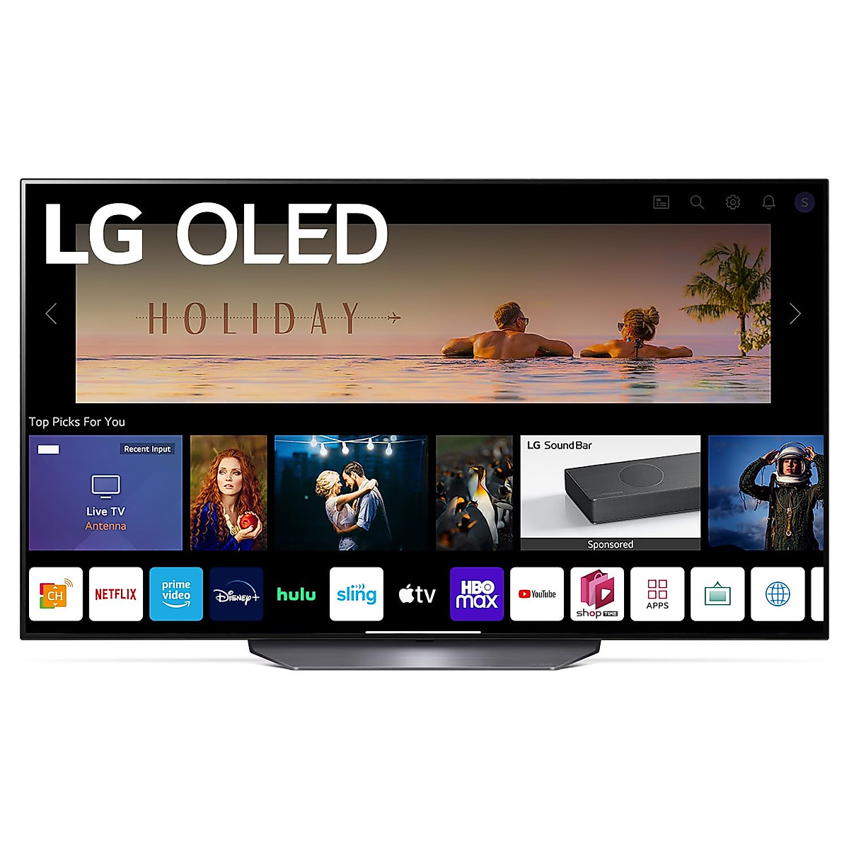 LG B2 Series 77-Inch Class OLED Smart TV OLED77B2PUA, 2022 - AI-Powered 4K TV, Alexa Built-in