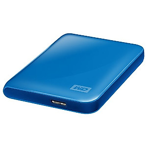 WD My Passport Essential 500 GB USB 3.0/2.0 Portable External Hard Drive (Pacific Blue)