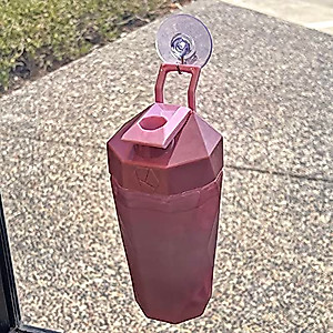 Lucky Line Suction Cup Hook, 1 13/16 Inch 46mm with Metal Hook, 2 Pack (75502)