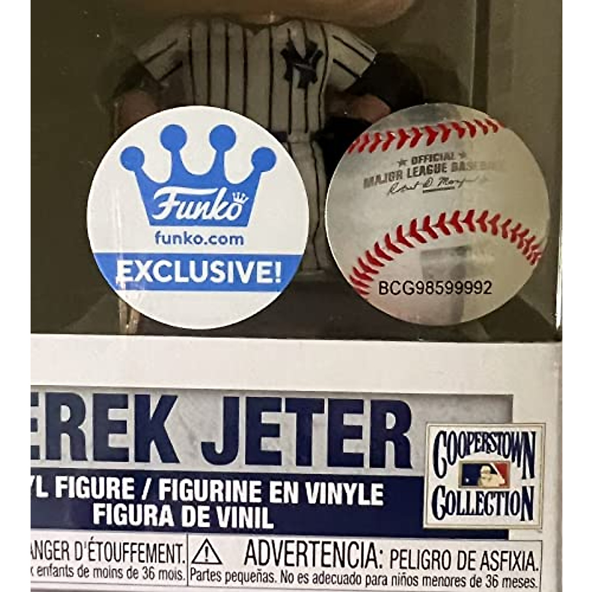 Funko Pop! Sports Legends Derek Jeter Shop Exclusive Figure #11 White