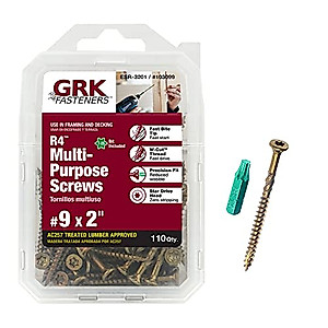 GRK Fasteners 103099 R4#9 x 2 Screws 110CT