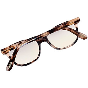 Eyeglasses Tom Ford FT 5638 -B 055 Shiny Vintage Pink Havana, Rose Gold/Blue Bl