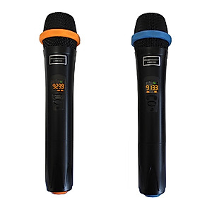 Martin Ranger U6800R-MINI Portable UHF Wireless Microphone Interference-Free Long Distance Operation, Ideal for Karaoke, Church, Weddings