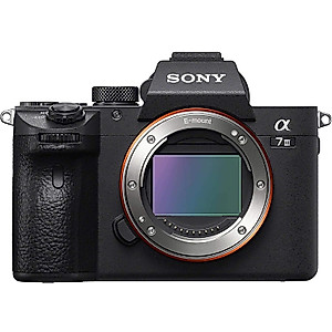 Sony a7 III Mirrorless Digital Camera Bundle with 2X 64GB SD Card, Connect LED Light, Extra Battery, Dually Charger, Backpack + More