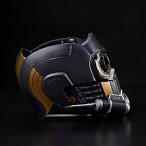 Marvel Legends Series Star-Lord Premium Electronic Roleplay Helmet with Light and Sound FX, Perfect for Adult Halloween Costume, Guardians of The Galaxy Adult Roleplay Gear