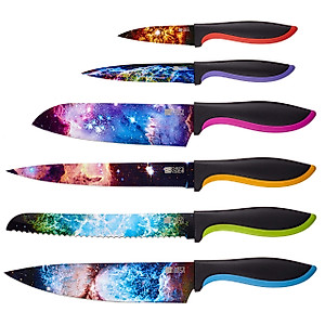 CHEF'S VISION Cosmos Knife Set Bundle With Masterpiece Knife Set