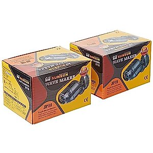 SunSun JVP-110 528-GPH Wavemaker Pumps, 2-Pack, Black