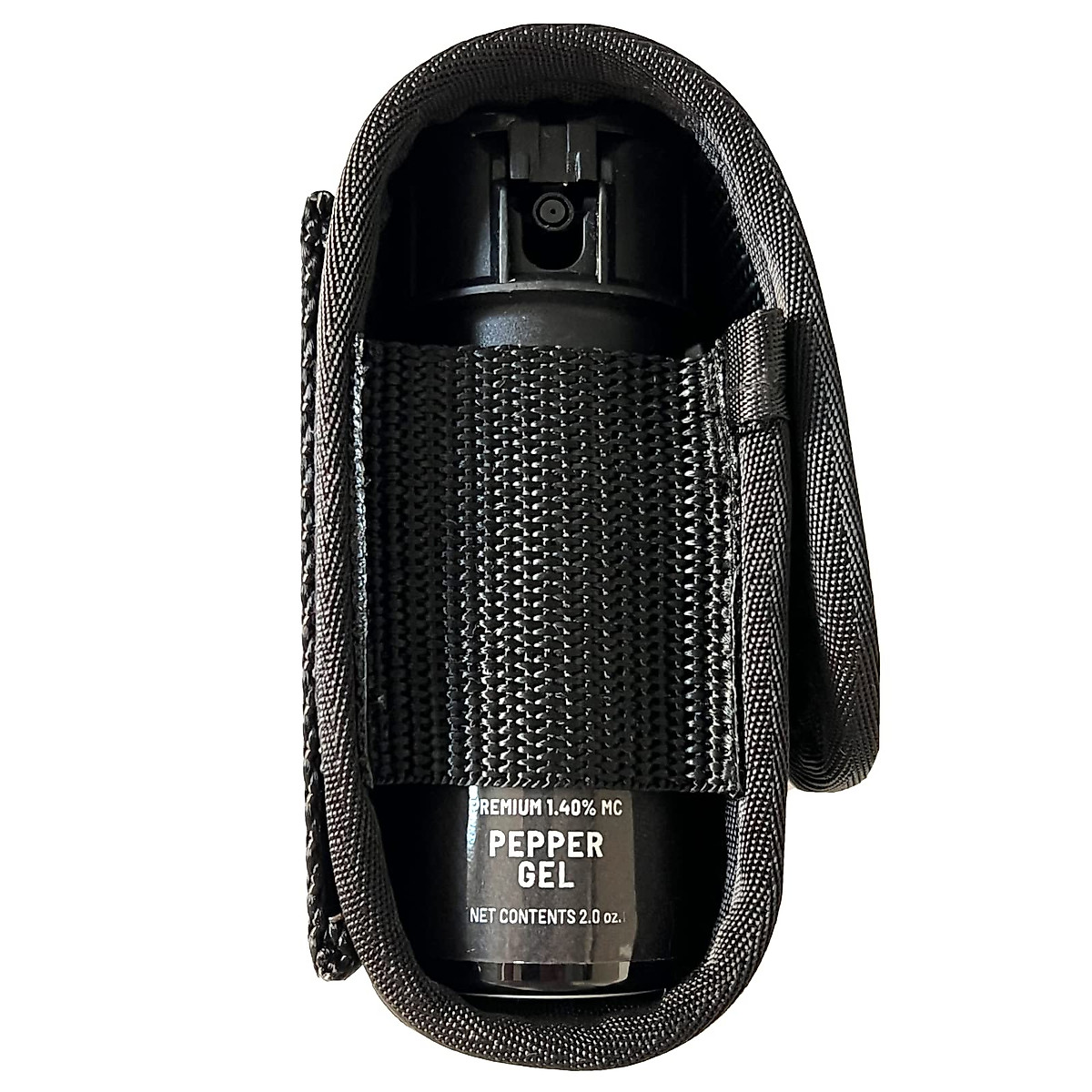 REDD Pepper Spray, Tactical Nuke - (1.40% MC) Maximum Strength Pepper Gel and Nylon Holster - (2 oz)