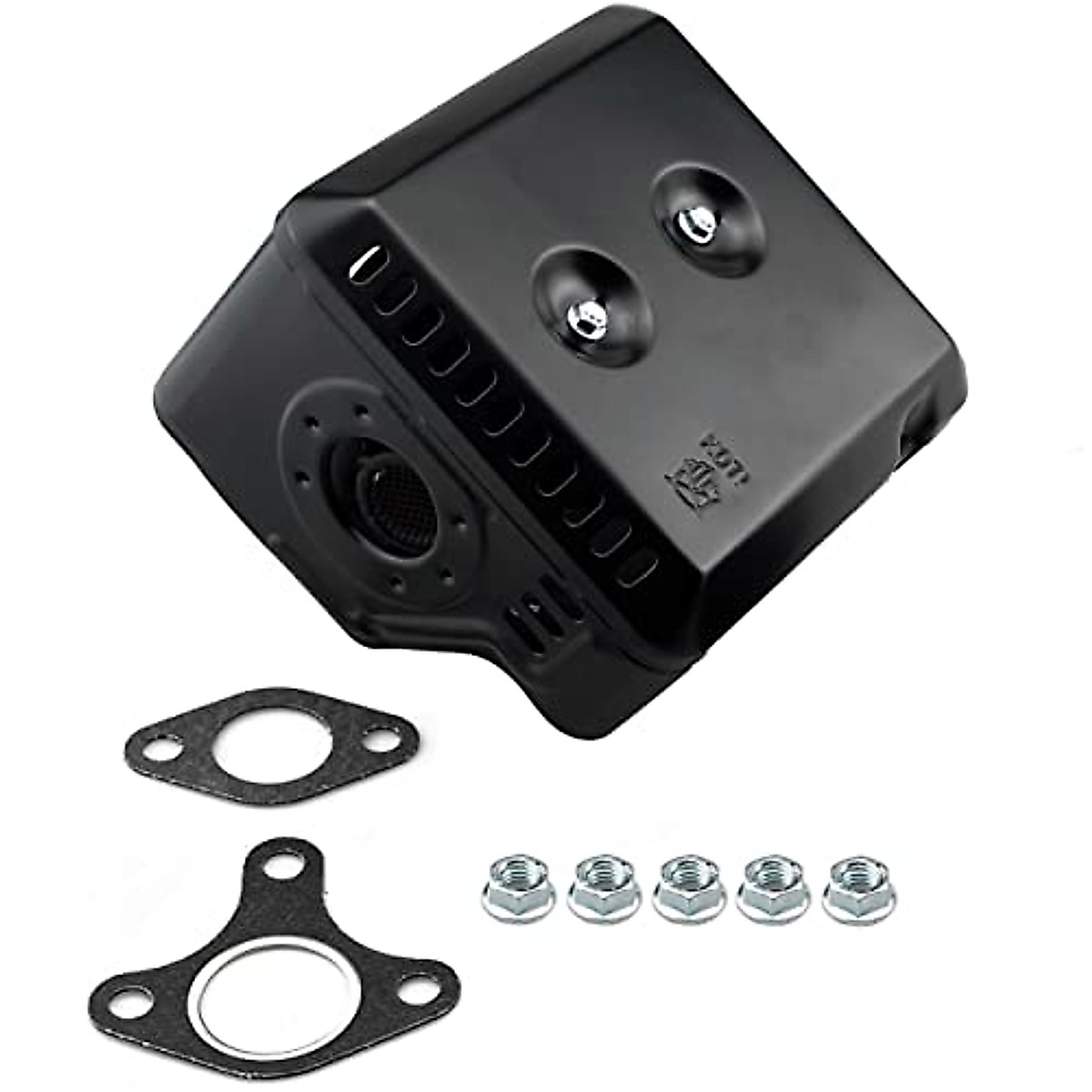 HZ Muffler with Gaskets Mounting Nuts for Honda GX240 GX270 Engine Water Pump Pressure Washer Compressor and More Power Equipment