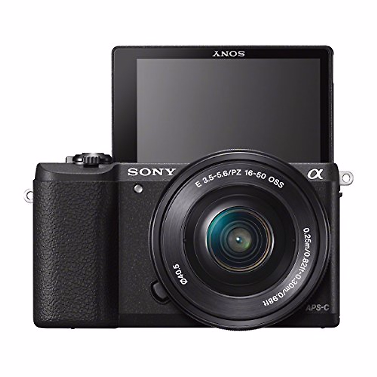 Sony a5100 16-50mm Interchangeable Lens Camera with 3-Inch Flip Up LCD (Black)