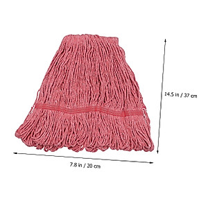 NULYLU 1pc Cleaning Mop Cloth Mop Cloth Replacement Spray Mop Household Mop Head Mop Replacement Heads Dust Mop Refill Practical Mop Cloth Commercial Mop Handle Red