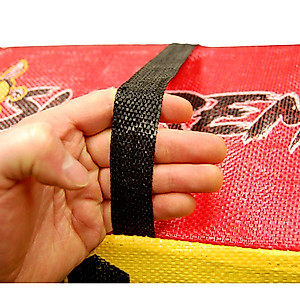 Morrell Yellow Jacket Supreme 3 Field Point Adult Archery Bag Target Replacement Cover with 2 Shooting Sides, 10 Bullseyes, and Carry Handle, Yellow