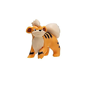 Pokémon Battle Figure 8 Pack - Features 2-Inch Pikachu, Eevee, Appletun, Growlithe, Mimikyu, Togepi, 3-Inch Raichu & Hawlucha - Authentic Details