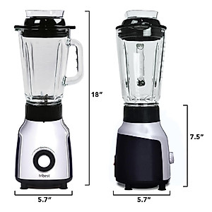 Tribest Glass Personal Vacuum Blender PBG-5001-A Antioxidation Vacuum Blender
